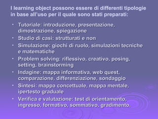 e-learning sesta parte | PPT