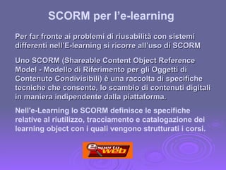 e-learning sesta parte | PPT
