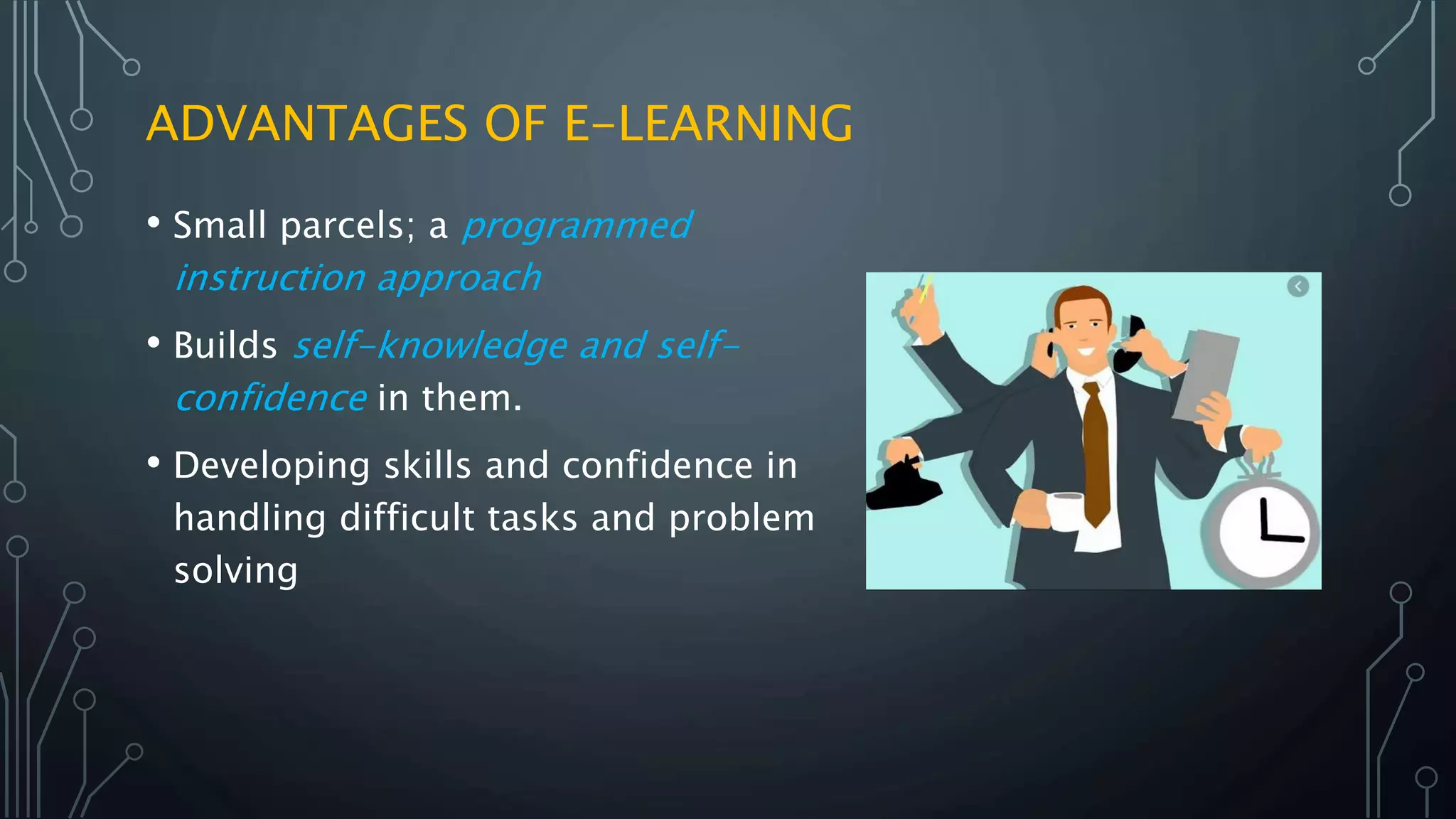 E-learning advantages and disadvantages | PPT