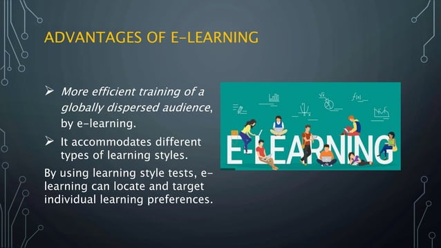 E-learning advantages and disadvantages | PPT