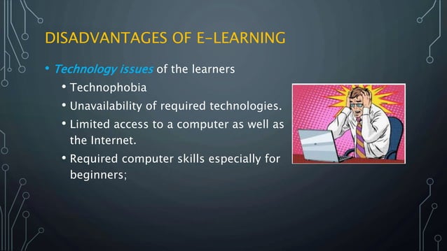 E-learning advantages and disadvantages | PPT