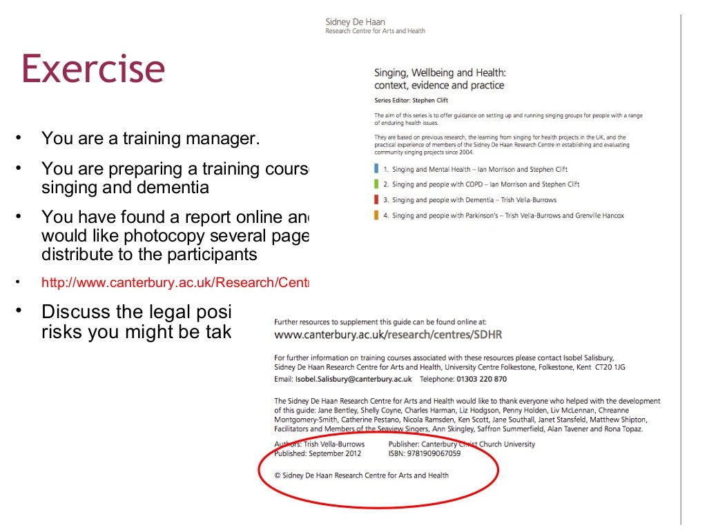 Copyright, Content Creation and Creative Commons