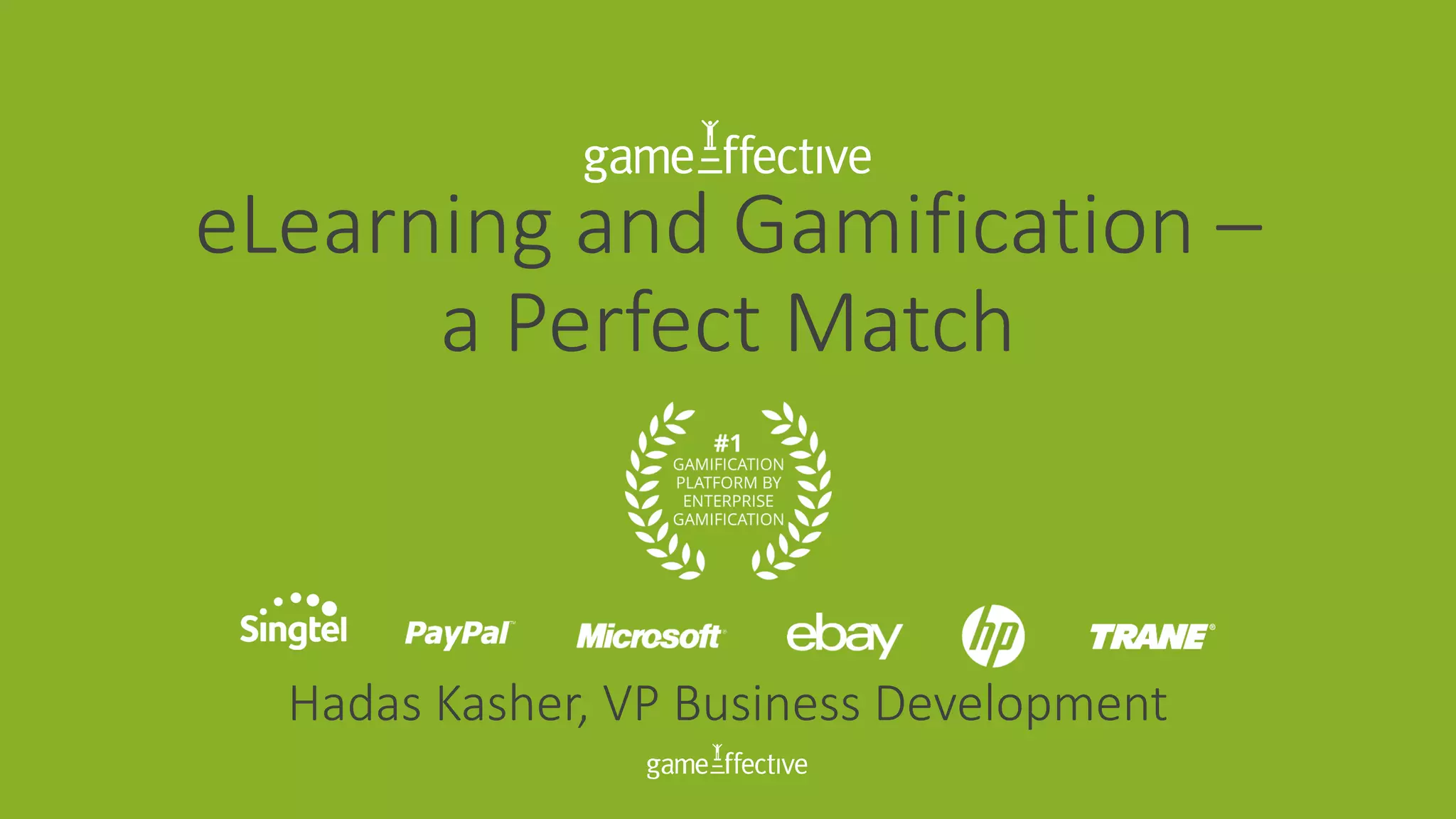 Elearning and gamification | PPT