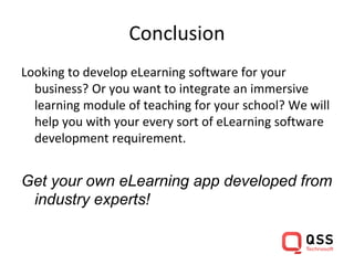 Elearning app development companies to hire | PPT