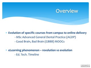 eLearning as eVolution | PPT