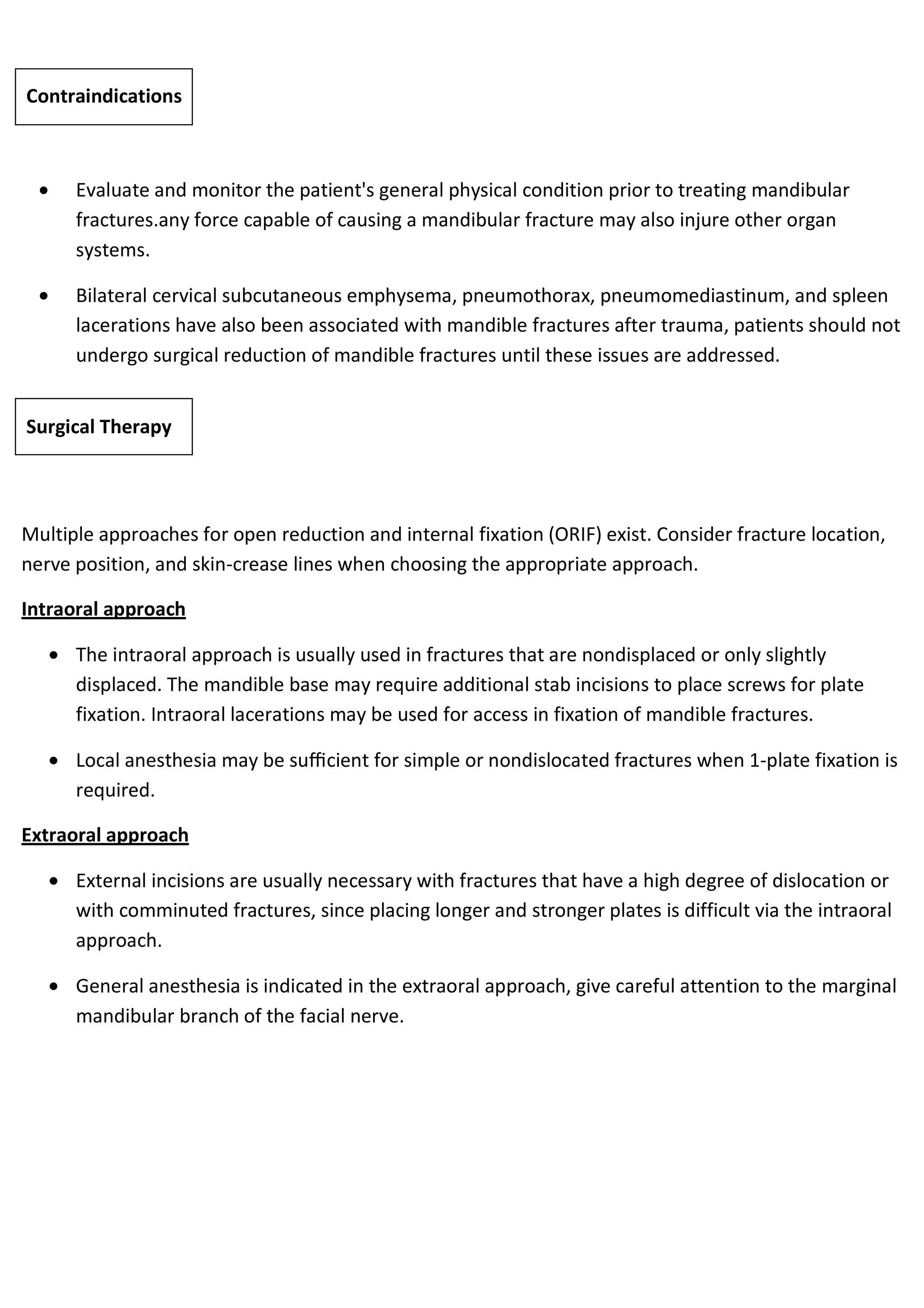 Symphysis & Angle MANDIBULAR FRACTURES | PDF