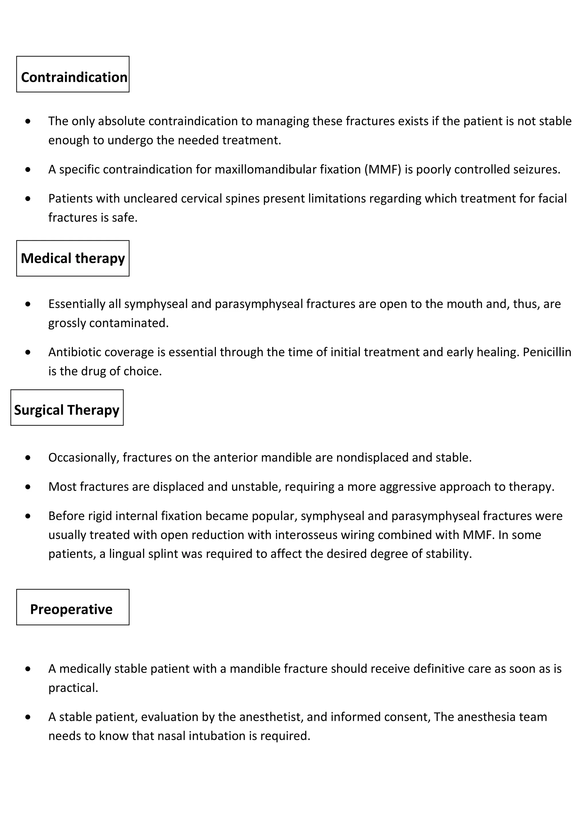 Symphysis & Angle MANDIBULAR FRACTURES | PDF