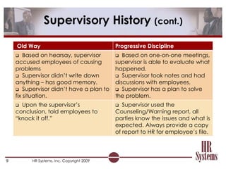 Elearning - Coaching & Progressive Discipline | PPTX