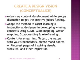 E learning Content development process | PPT