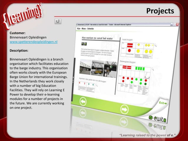 E Learning Development Projects | PPT