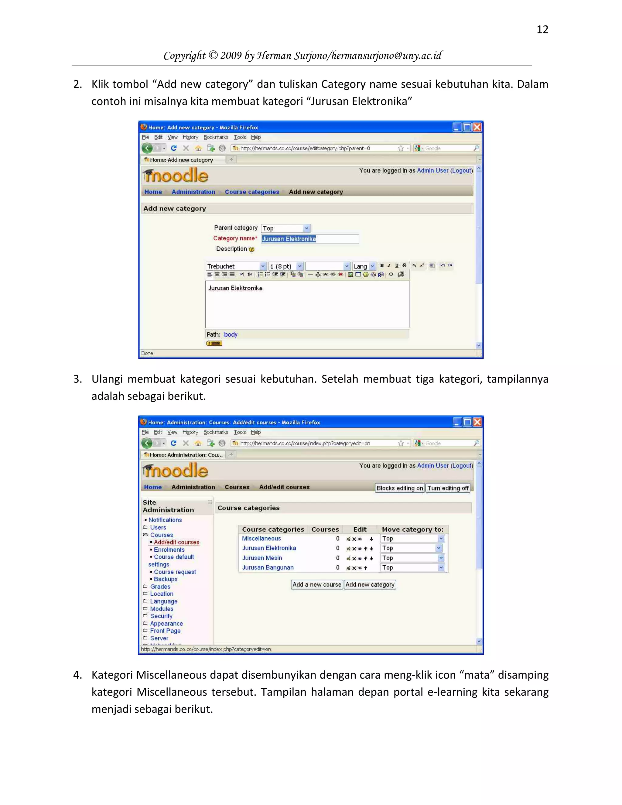Elearning dgn moodle | PDF