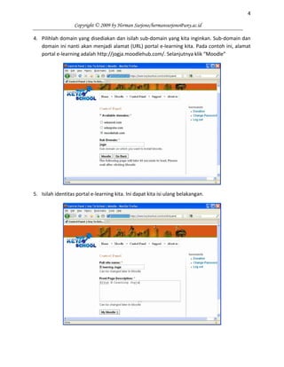 Elearning dgn moodle | PDF