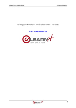 Elearning E Lms | PDF