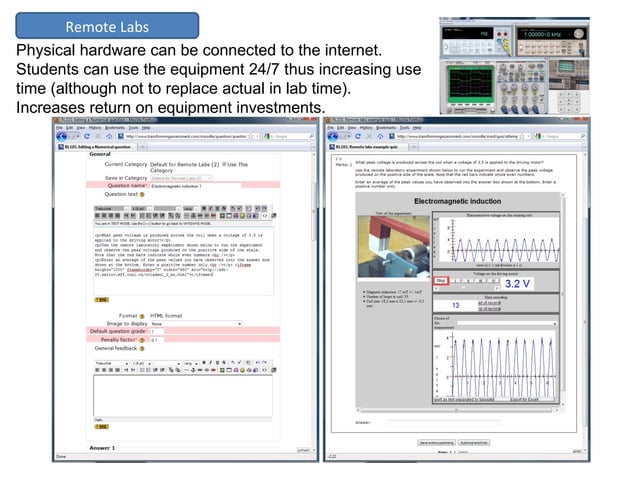 e-Learning and e-assessment examples | PPT