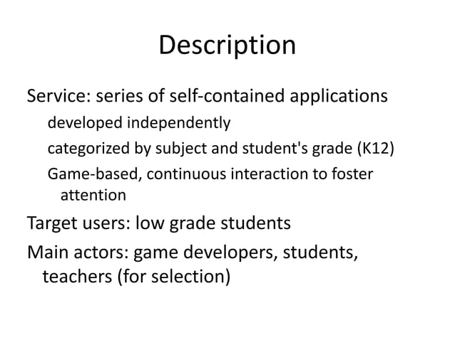 Case study: e-Learning for Kids | ODP | Educational Video Games | Video Game Genres
