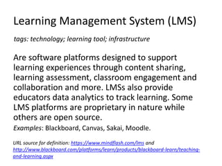 eLearning Glossary | PPT