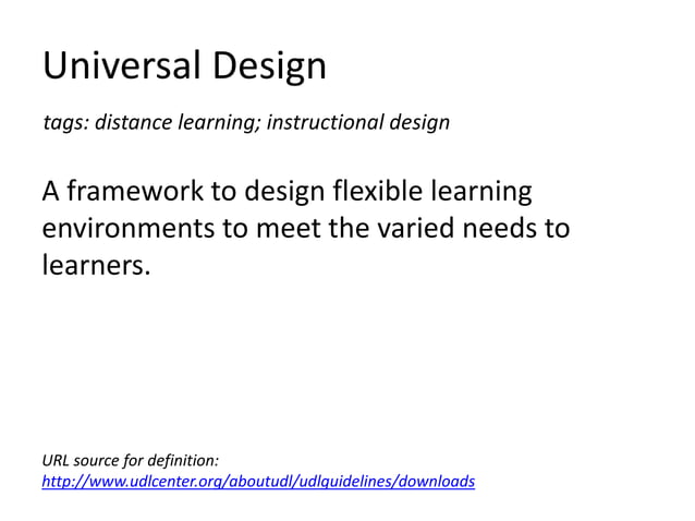 eLearning Glossary | PPT