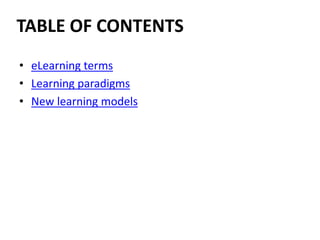eLearning Glossary | PPT