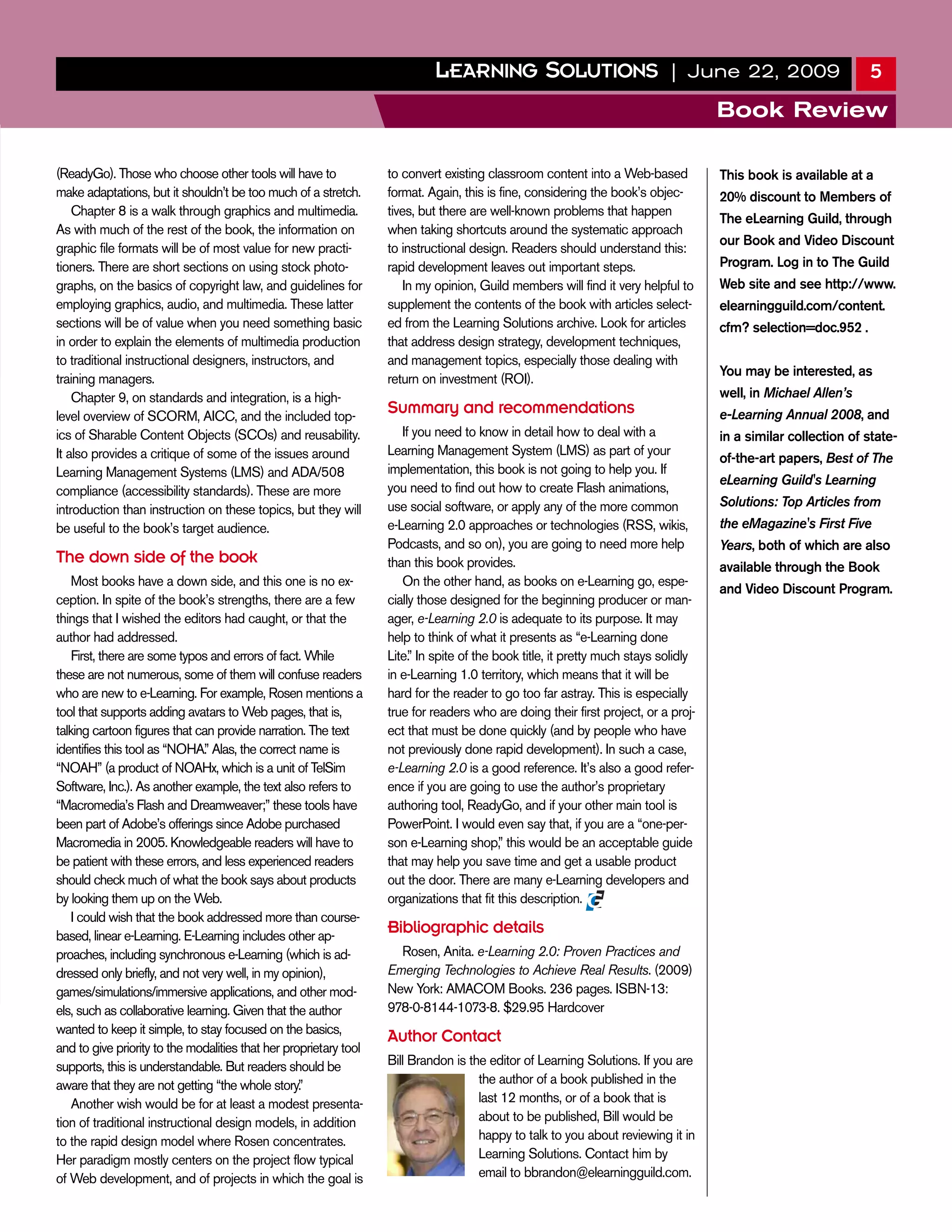 E Learning Guild E Magazine Article | PDF