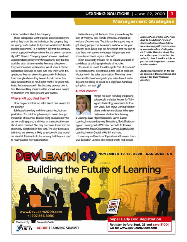 E Learning Guild E Magazine Article | PDF