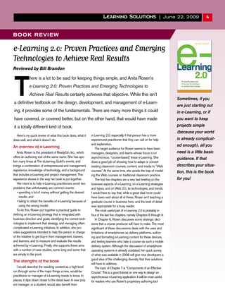 E Learning Guild E Magazine Article | PDF