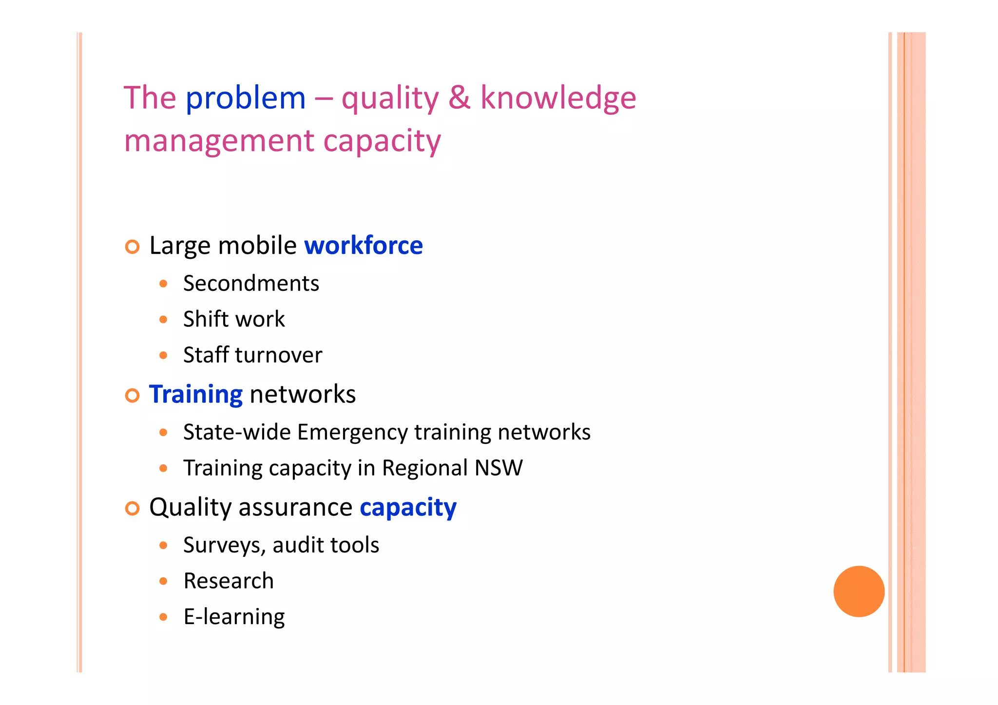 eLearning and knowledge management | PPT