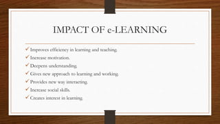 E learning powerpoint presentation | PPTX