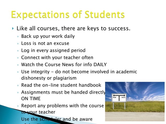 E Learning Orientation | PPT