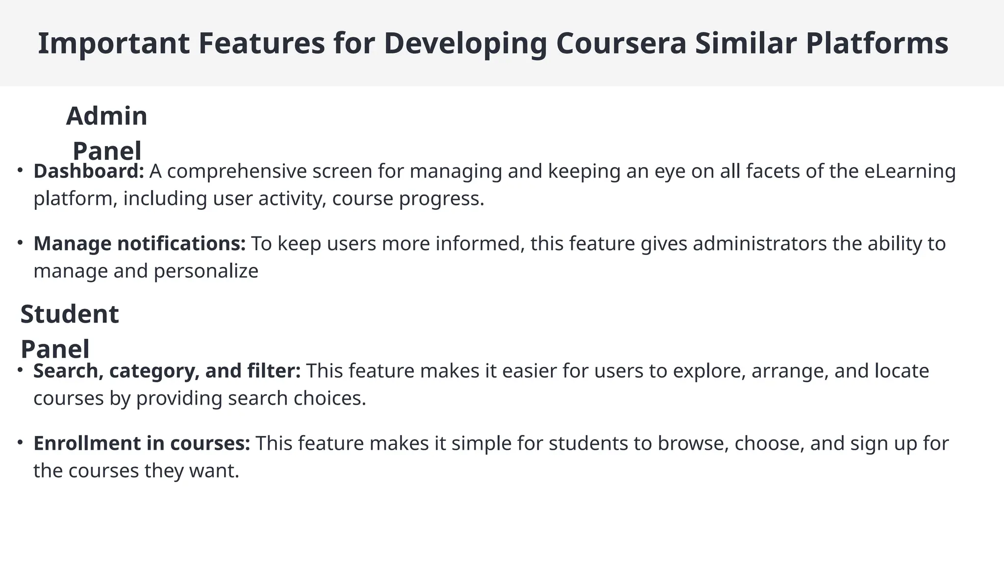 Create an eLearning Platform like Coursera in 7 Simple Steps | PPT