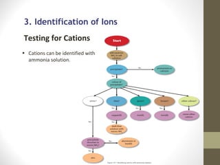 E-learning Identification of ions and gases | PPT