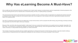 eLearning Management Presentation | PPTX