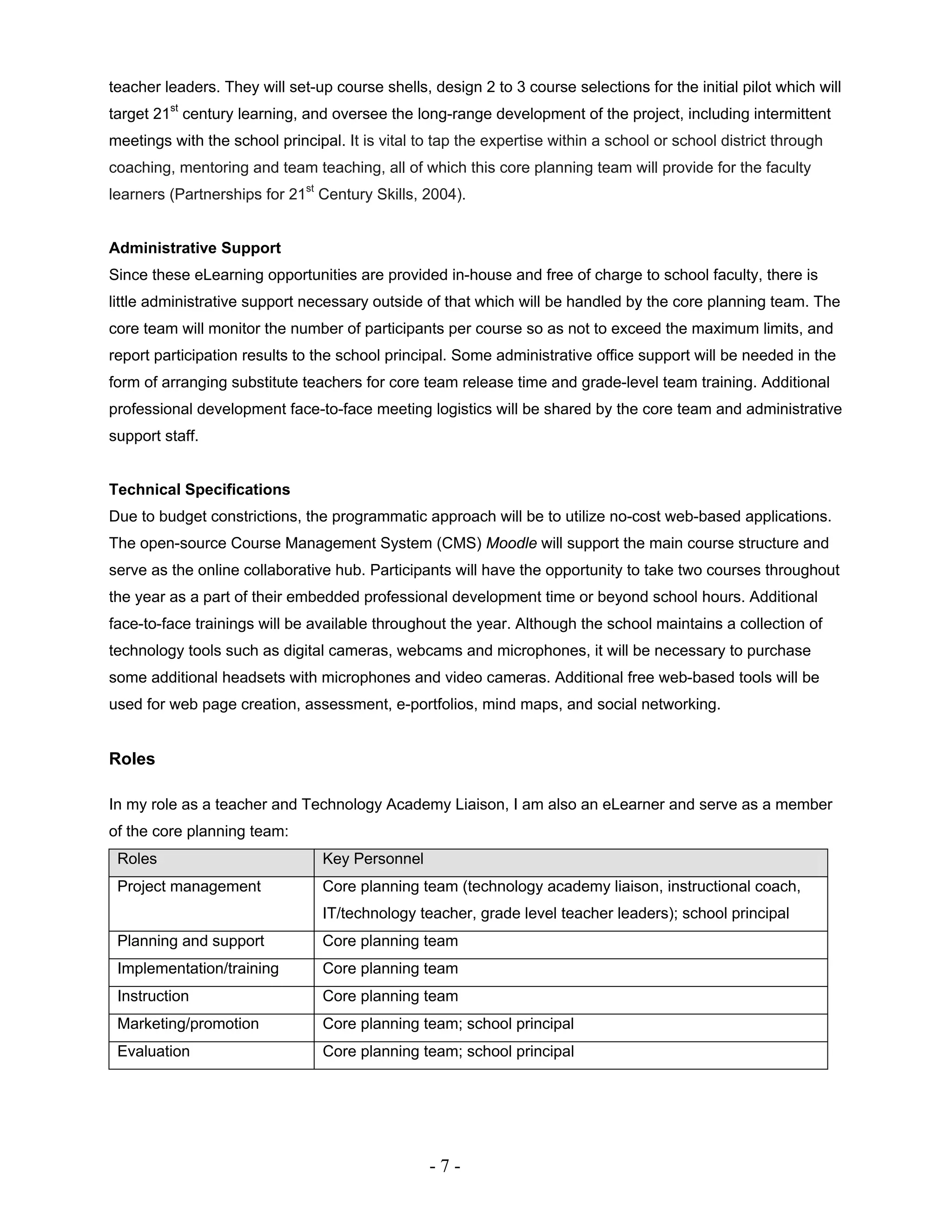eLearning Proposal | PDF