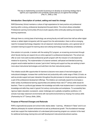 eLearning Proposal | PDF