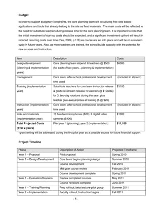eLearning Proposal | PDF
