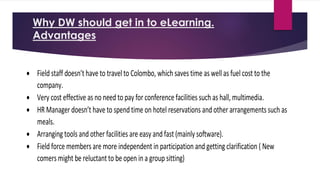 E learning proposal for a marketing company | PPTX