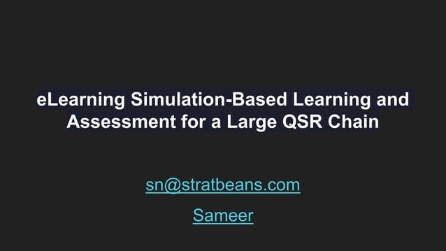 Simulation based assessment | PPTX | Augmented Reality | Technology ...
