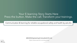 Elearning solutions by ask ehs | PPT