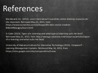 E learning tools | PPTX