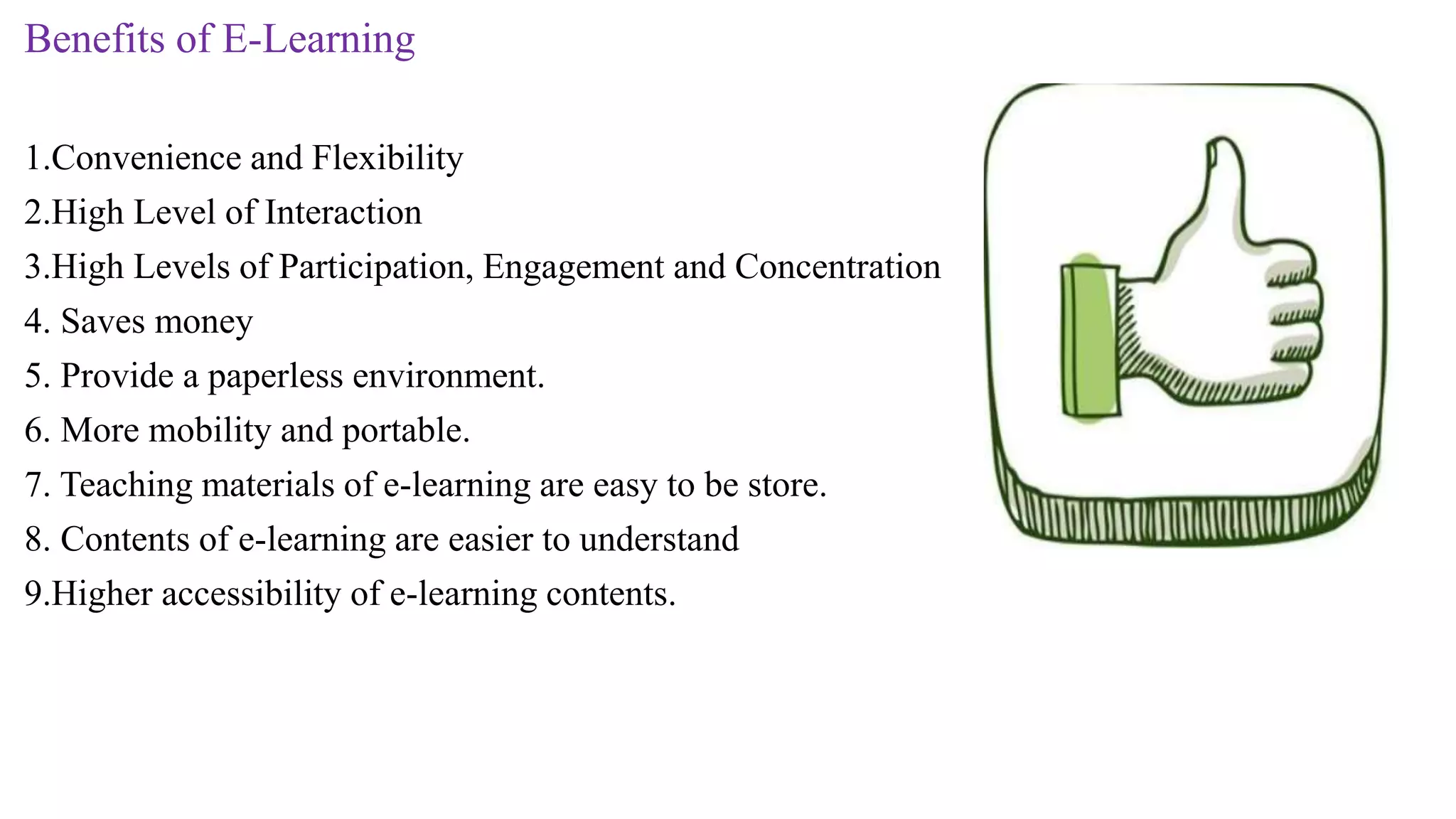 E learning vs conventional learning | PPT