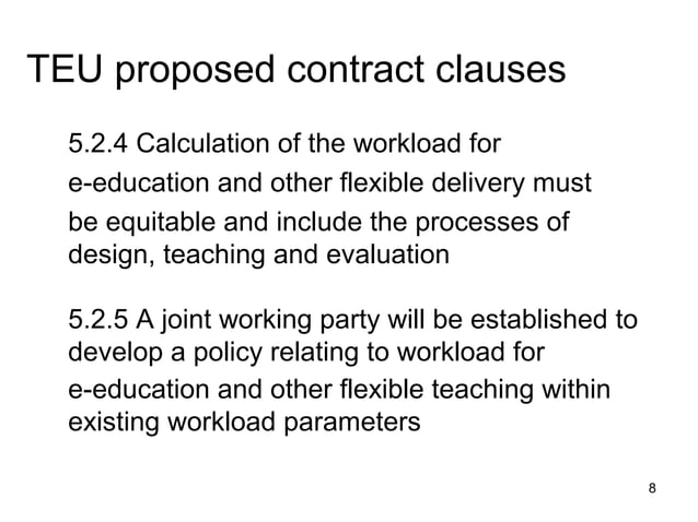 Elearning workload ideas | PPT