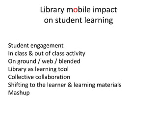 Elearn mobile library | PPTX | Tablets and E-readers | Consumer Electronics