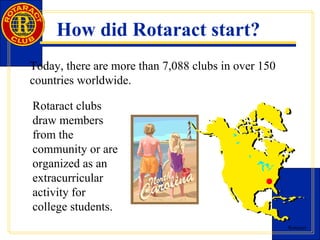 Rotaract Présentation Powerpoint (English) | PPT