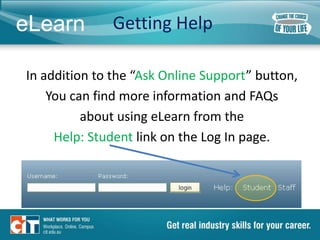 E learnstudentorientation | PPT