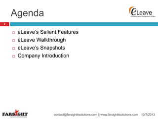 E leave management-system | PPTX | Email | Internet