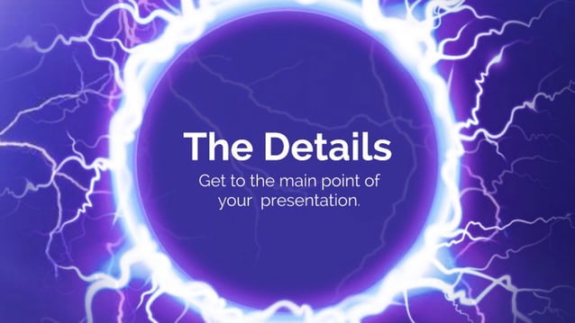 Lightning and Thunder Presentation Template | PDF | Weather | Science