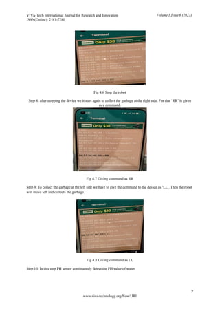 Design and Implementation of Water Garbage Cleaning Robot | PDF