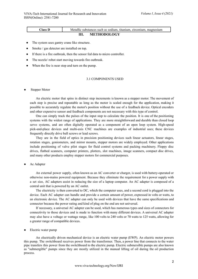 IoT BASED FIRE EXTINGUISHER SYSTEM with IOT | PDF