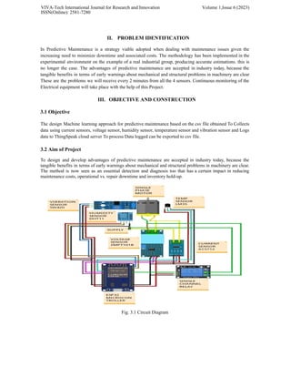 Predictive Maintenance of Motor Using Machine Learning | PDF
