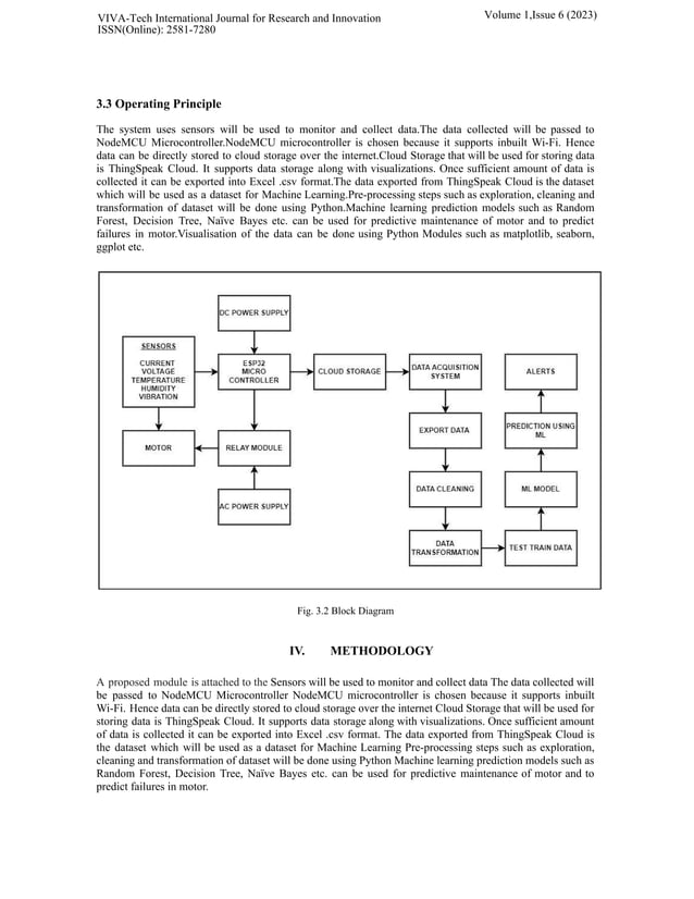 Predictive Maintenance of Motor Using Machine Learning | PDF | Cloud Computing | Internet