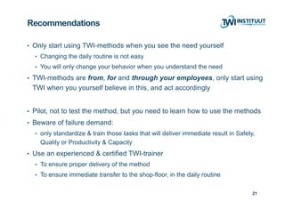 ELEC2017 2.2 g. berendsen - why is twi fundamental in lean | PPT
